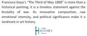 The Third of May 1808: A Painting by Francisco Goya - World History Edu