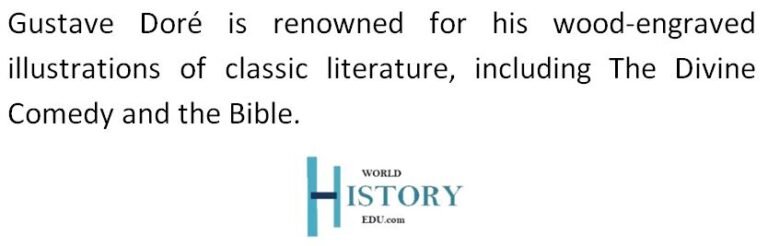 Gustave Doré: Life, Major Works, & Accomplishments - World History Edu