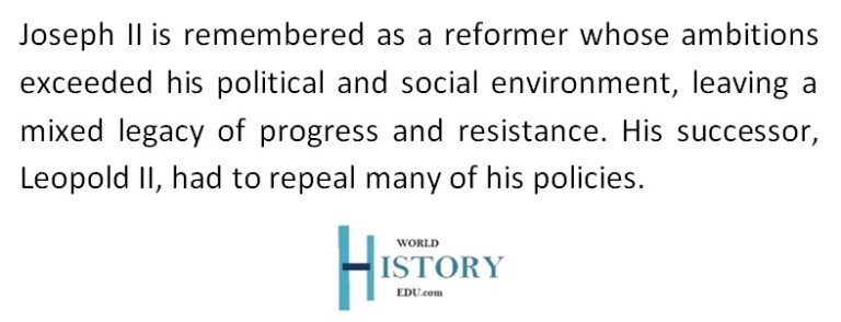 Joseph II - Holy Roman Emperor - World History Edu