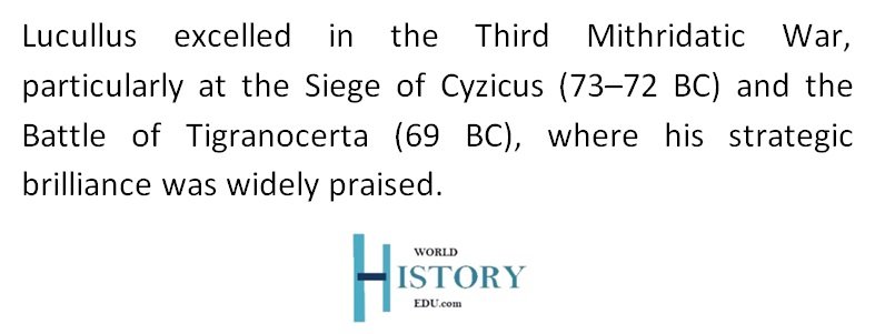 Roman General Lucullus - World History Edu
