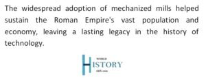 Roman Mills: History and Major Facts - World History Edu