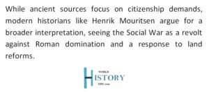 The Social War (91–87 BC) - World History Edu