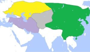 Division of the Mongol Empire in the 13th Century - World History Edu