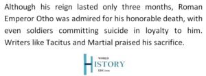 Roman Emperor Otho - World History Edu
