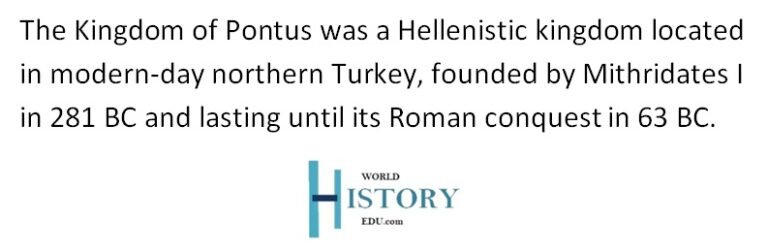 Kingdom of Pontus - World History Edu