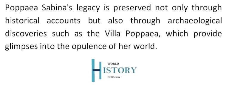 Poppaea Sabina - World History Edu