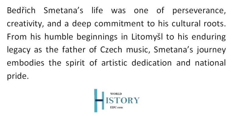 Czech Composer Bedřich Smetana - World History Edu