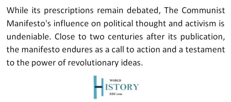 The Communist Manifesto - World History Edu