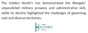 What was the Golden Horde? - History and Major Facts - World History Edu