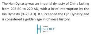 The Han dynasty: Origin Story, Territorial Extent and Major ...