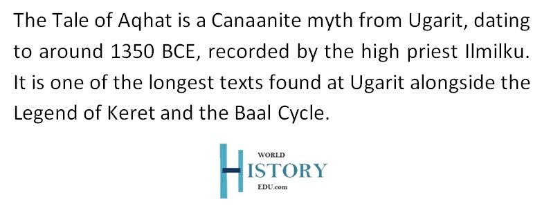 Tale of Aqhat - World History Edu