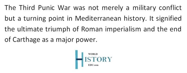 Third Punic War - World History Edu