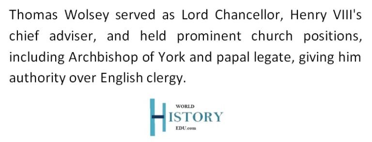 Thomas Wolsey - World History Edu
