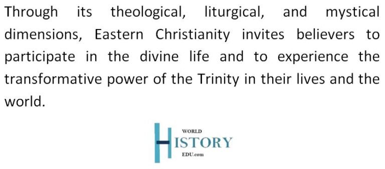 What is the Eastern Perspective on the Trinity? - World History Edu