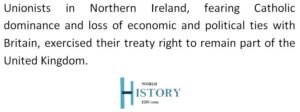 Why and how was Ireland partitioned? - World History Edu