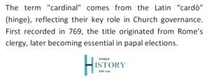 History of the College of Cardinals - World History Edu