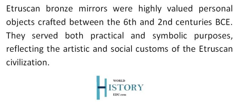 Bronze Mirrors from the Etruscan Civilization - World History Edu