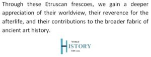 Tomb Paintings from the Etruscan Civilization - World History Edu