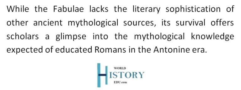 Fabulae by Gaius Julius Hyginus - World History Edu