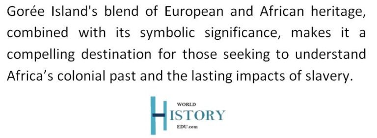 History of Gorée Island and the role it played in the transatlantic ...