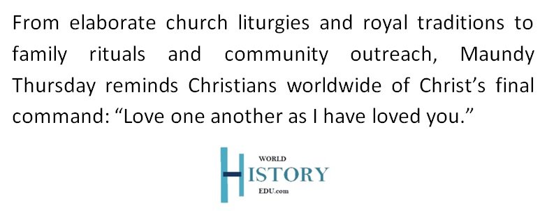 Maundy Thursday - World History Edu