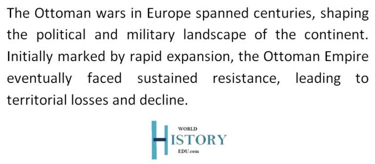 11 Major Ottoman wars in Europe - World History Edu