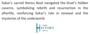 Sokar: Ancient Egyptian God Associated with Rebirth - World History Edu