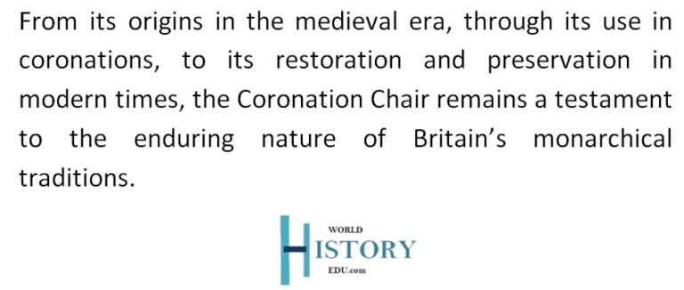 St Edward's Chair - World History Edu