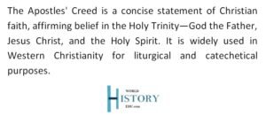 What is the Apostolic Creed? - World History Edu
