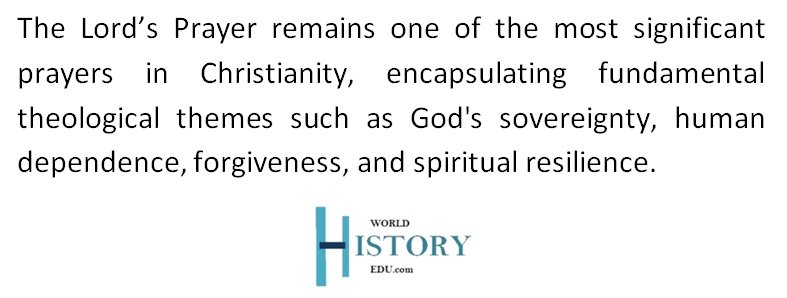 The Lord's Prayer - World History Edu