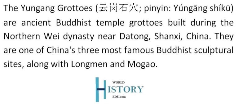 Yungang Grottoes - World History Edu
