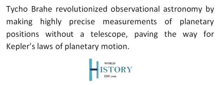 Danish Astronomer Tycho Brahe - World History Edu