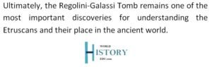 Regolini-Galassi Tomb - World History Edu