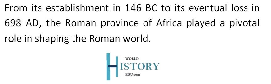 Roman Province of Africa - World History Edu