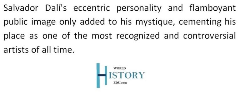 Spanish Painter Salvador Dalí - World History Edu