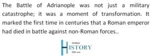 Battle of Adrianople in 378 - World History Edu