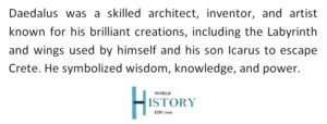 Daedalus - World History Edu